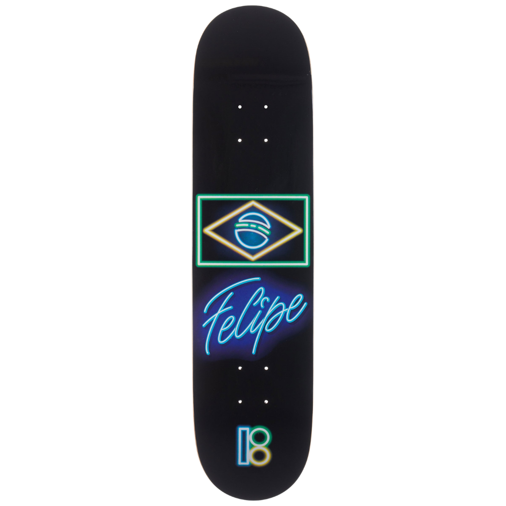 Plan B Felipe Neon Deck – Fringe Skateboards