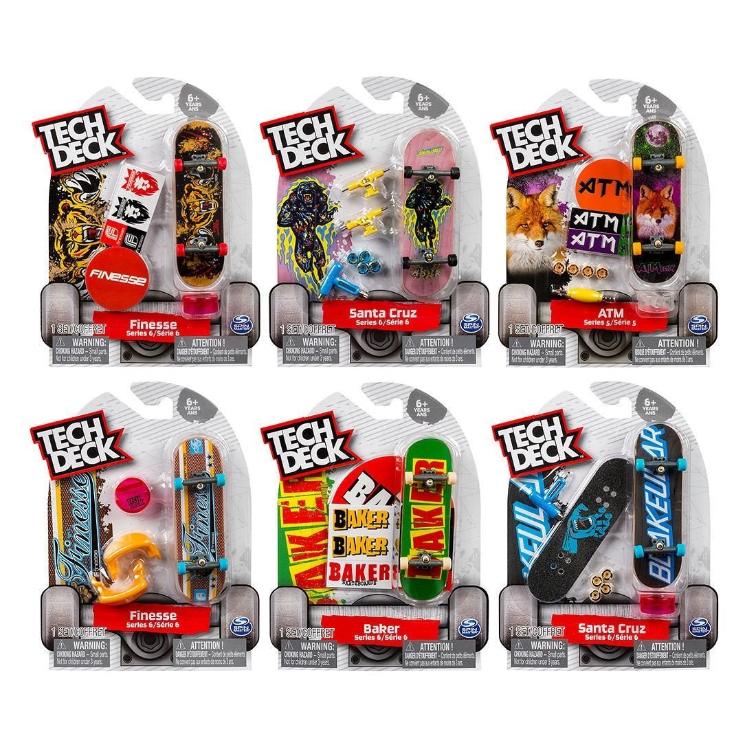 Tech Deck 96mm Fingerboard - Assorted – Fringe Skateboards